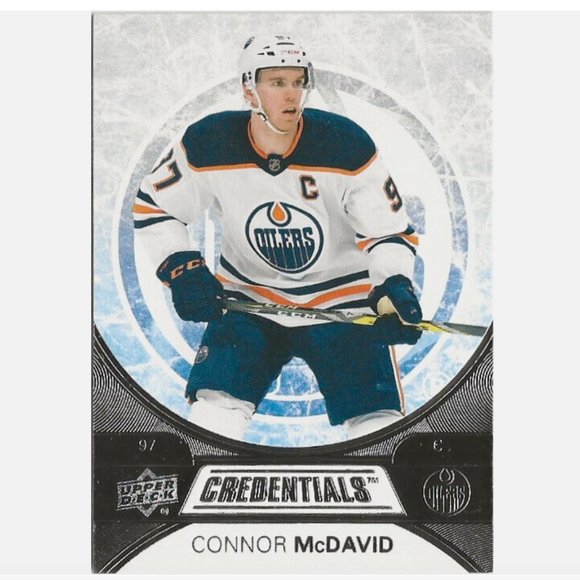 Other | 22122 Upper Deck Credentials Connor Mcdavid 1 Edmonton Oilers | Poshmark